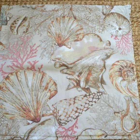 Pottery Barn | Accents | 2 Pottery Barn Ocean Beach Coral Seashells ...